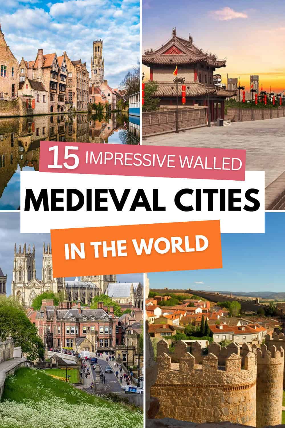The World's Most Impressive Medieval Walled Cities That Defy Time