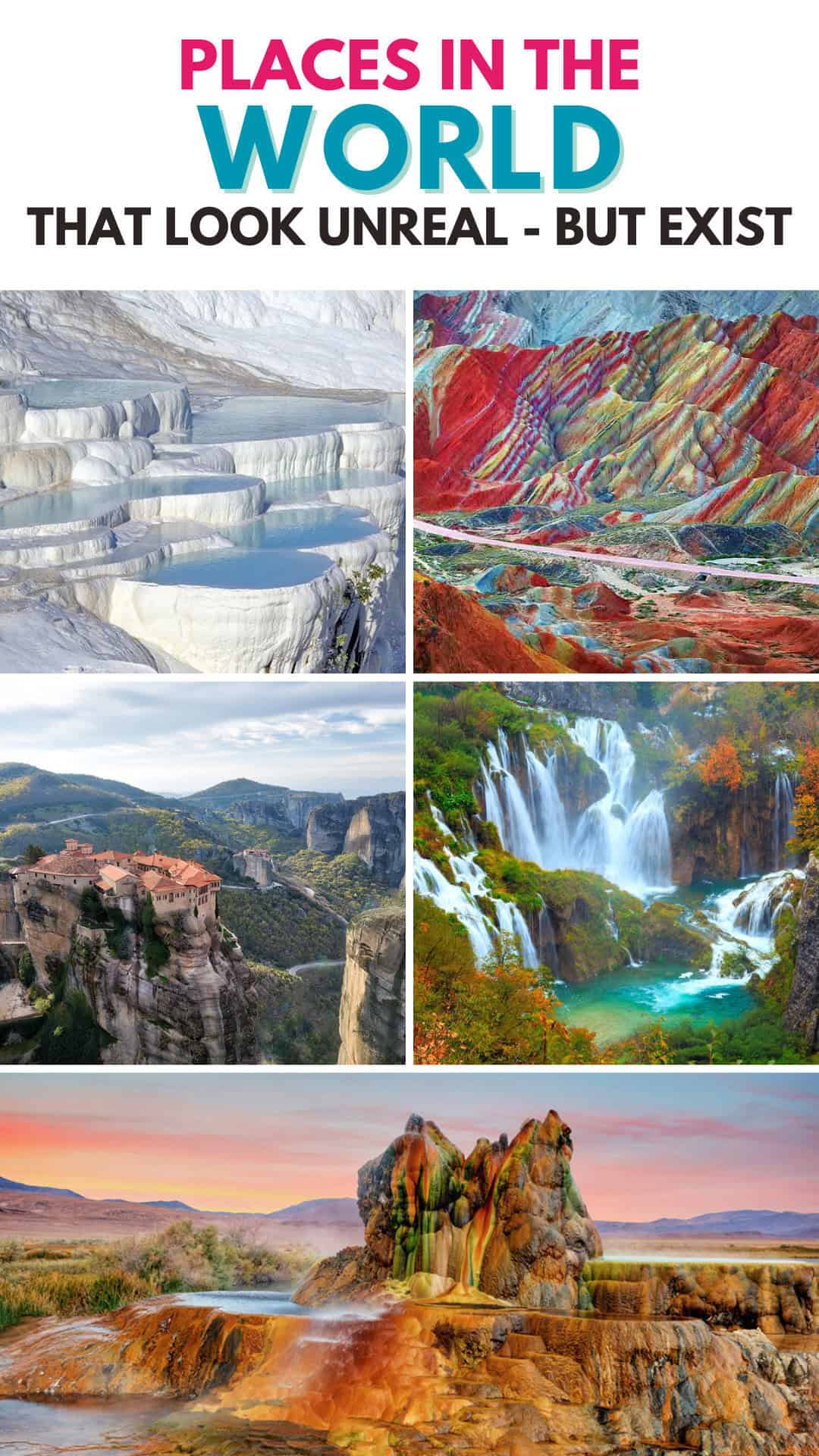 25 Most Incredible Places in the World That Look Unreal But Exist!