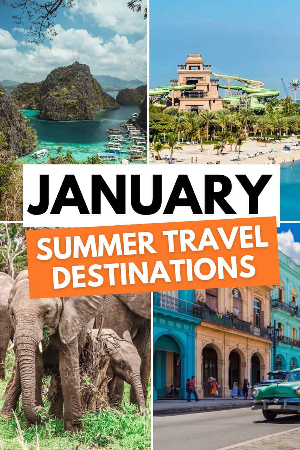 25 Hot Places to Go in January That Promise Endless Summer Vibes