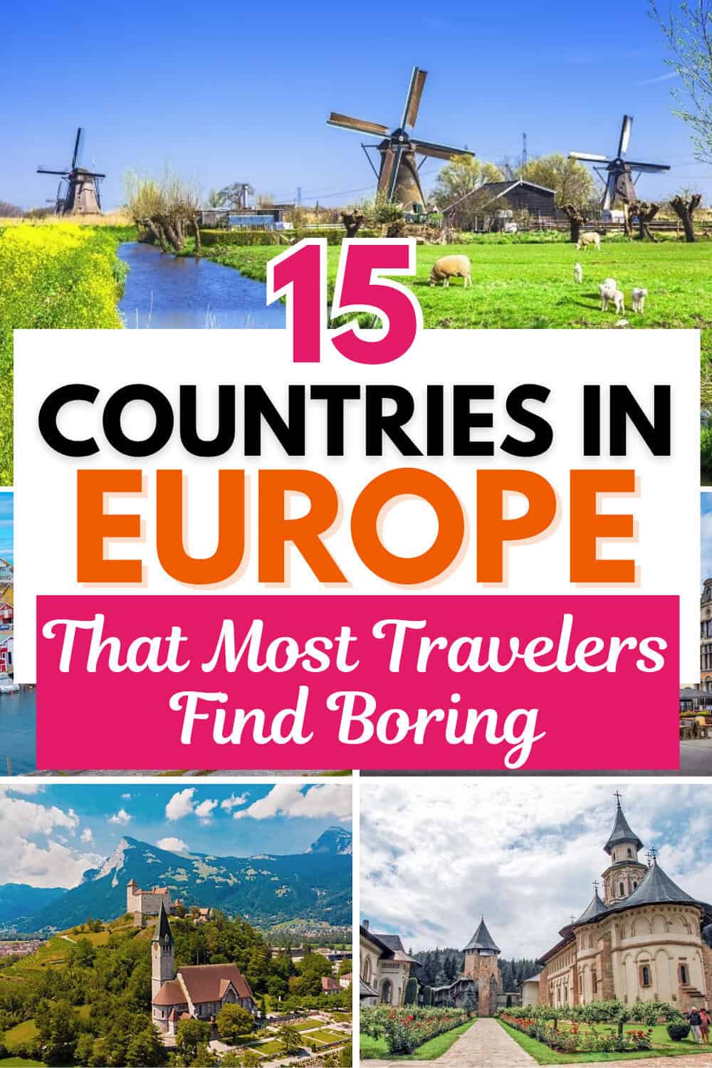 15 Most Boring Countries in Europe That Are Shockingly Dull to Visit