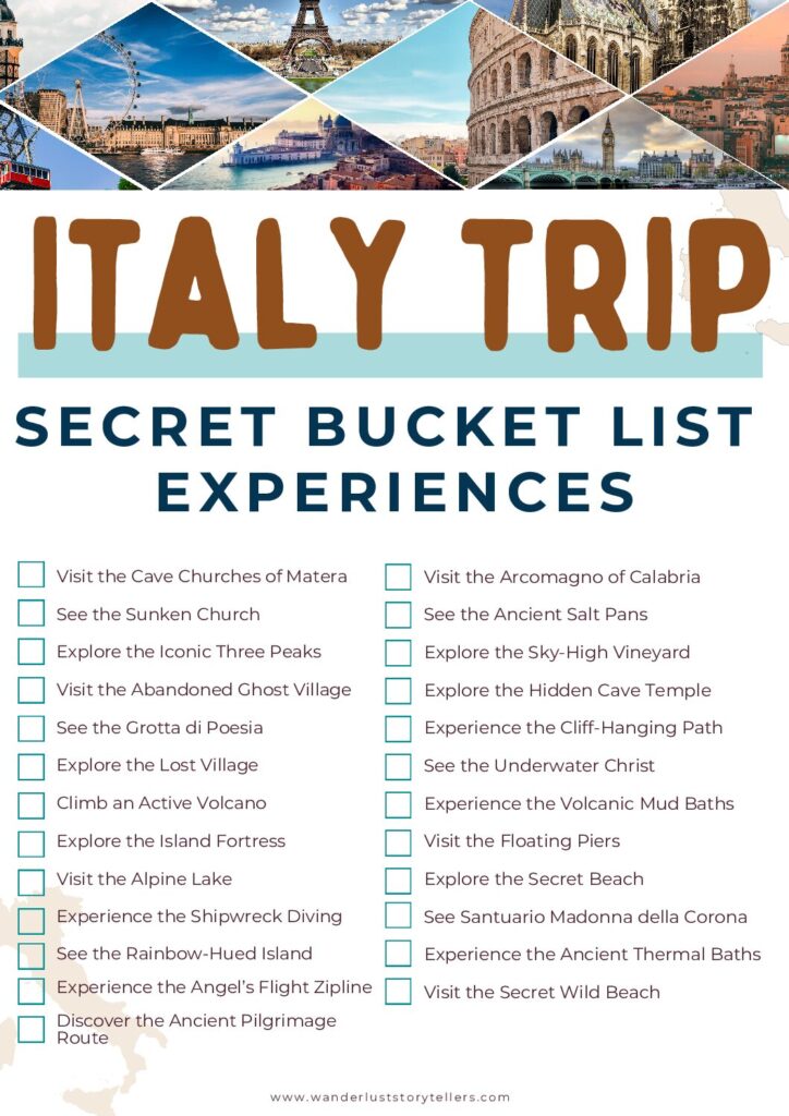 25 Travel Bucket List Experiences in Italy You've Never Heard Of (But ...