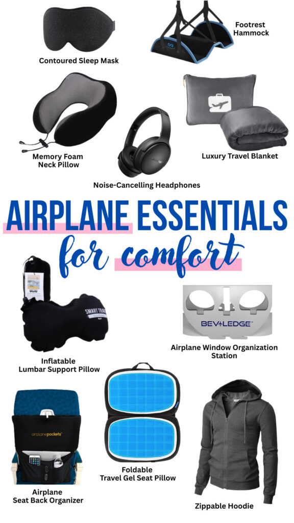 Top 10 Airplane Comfort Items That Transform Your Flying Experience