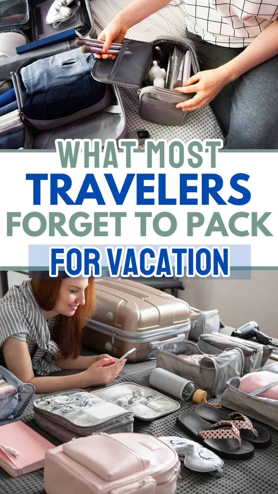 First Trip Abroad? Here Are 20 Items First-Timers Almost Always Forget