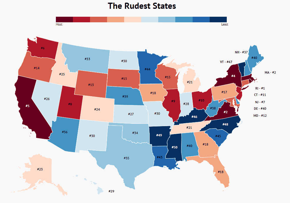 The 12 Least Welcoming States in the USA (Based on Real Experiences ...